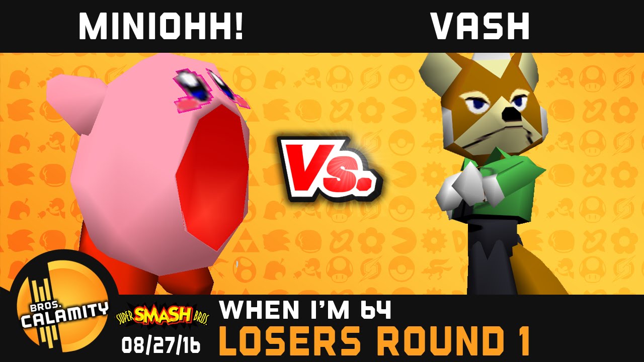 WI64 | TL|BC Miniohh! (Kirby, Mario) vs Vash (Fox) - Losers Round 1 ...