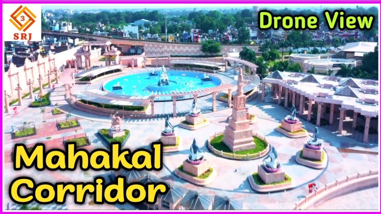 Exclusive Drone View of Mahakal Corridor Ujjain | Mahakaleshwar Dham ...
