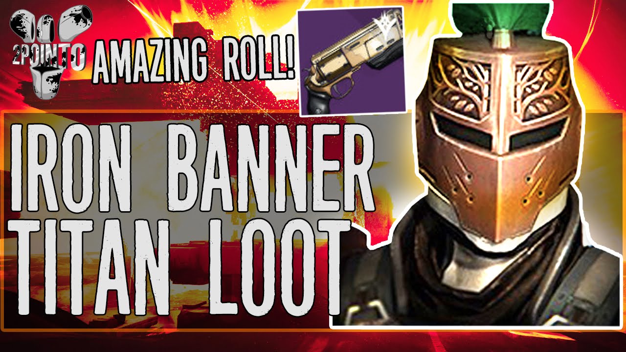 Destiny: AMAZING FINNALA'S PERIL - Iron Banner Titan Rank 5 Loot ...