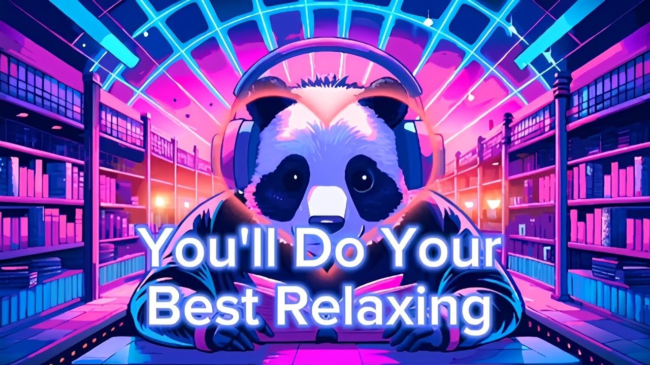 Relax/Read/Study with a chill panda - YouTube