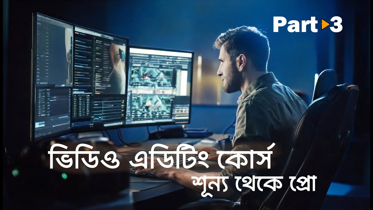 Video editing Course with Certificate Bangla | Part 03 | প্রফেশনাল ...