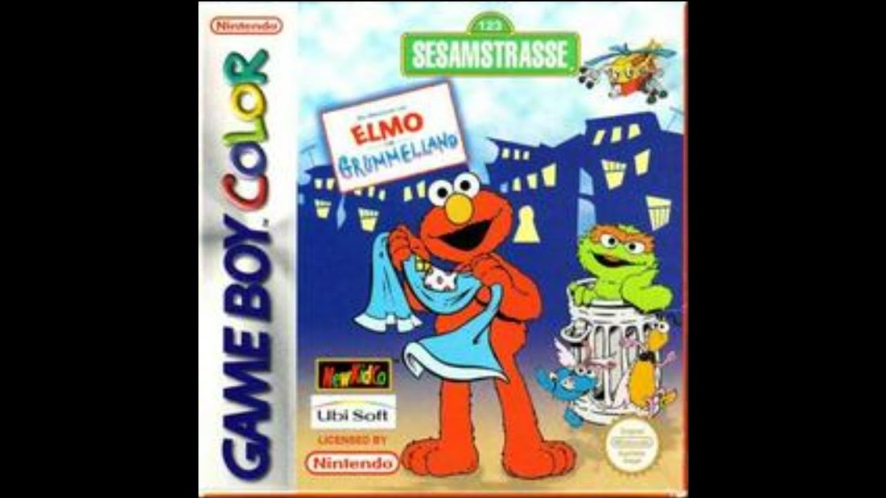 Gameplay Completo Sesame Street Elmo GBC - YouTube