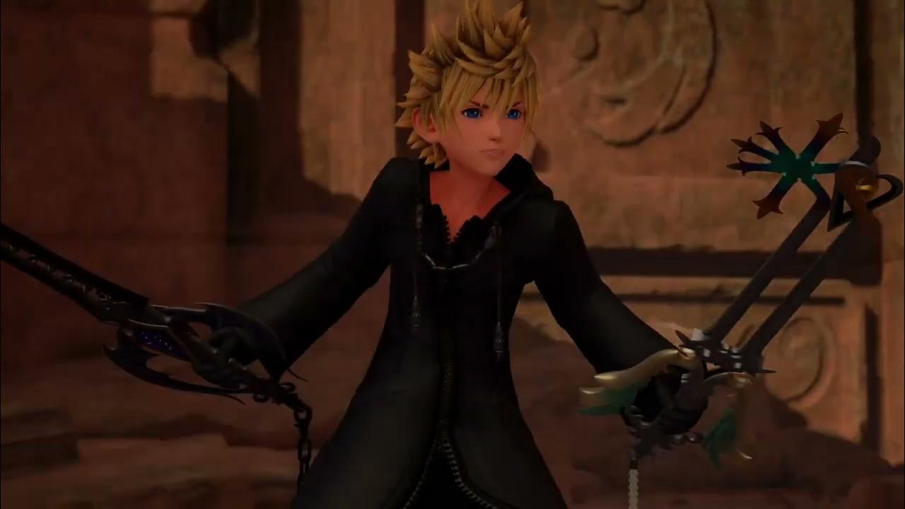 Roxas, Axel, Xion and Sora vs Xemnas and Saix - YouTube