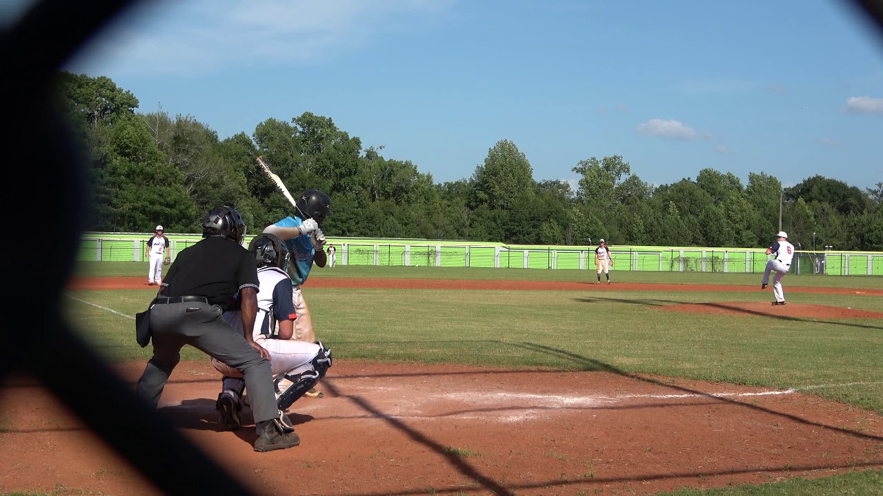 Carson pitching against the 17u Macon Braves 6 28 2020 - YouTube