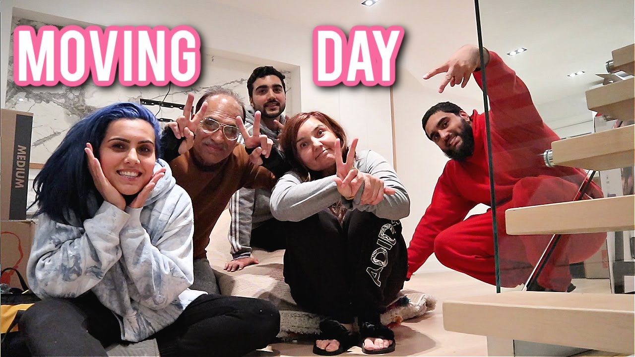 OFFICIAL MOVING DAY! - YouTube