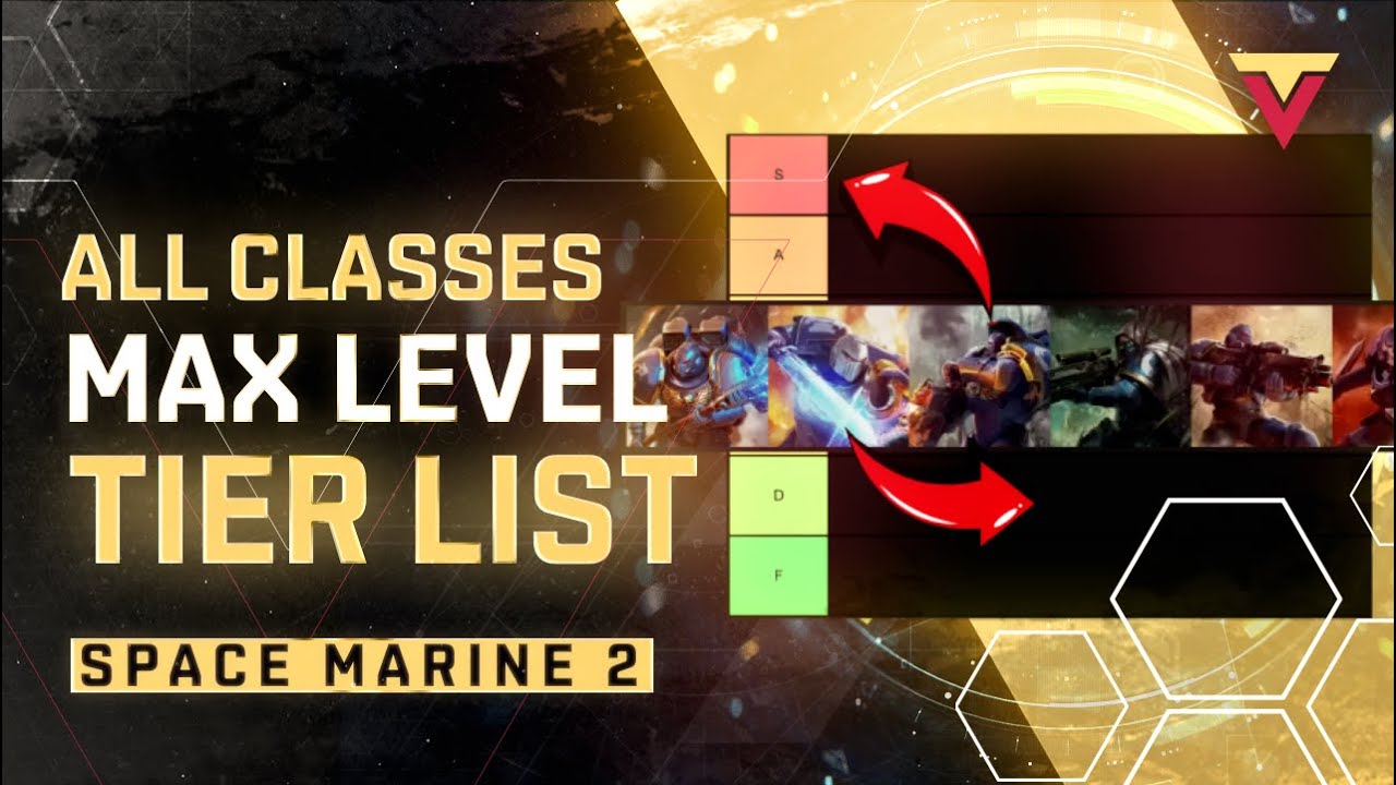 MAX LEVEL Class Tier List in Space Marine 2 - YouTube