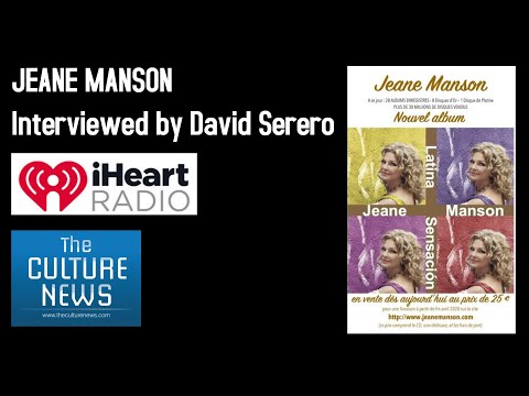 Interview Jeane Manson - On the phone with David Serero  - The Culture News on iHeart Radio (2020)