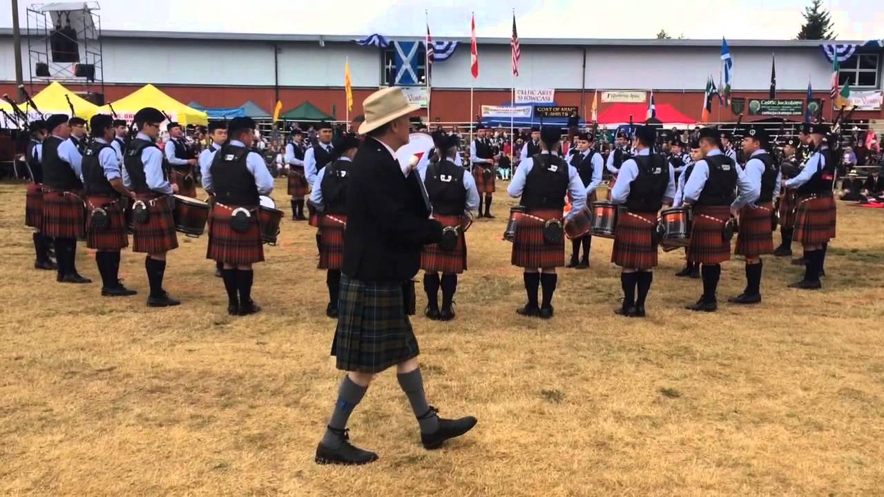 SFU Pipe Band medley - Seattle 2015 - YouTube