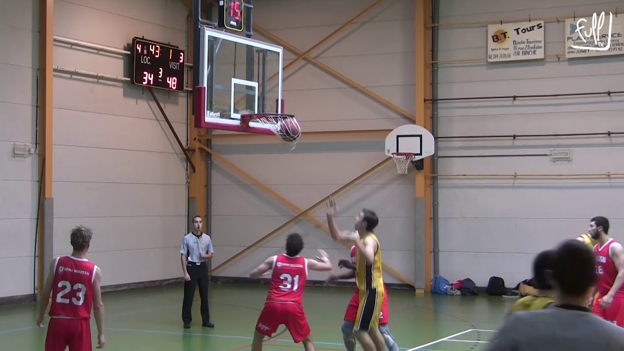 FullBasket 2018 - 2019 : JS Luttre VS BC Boussu - YouTube