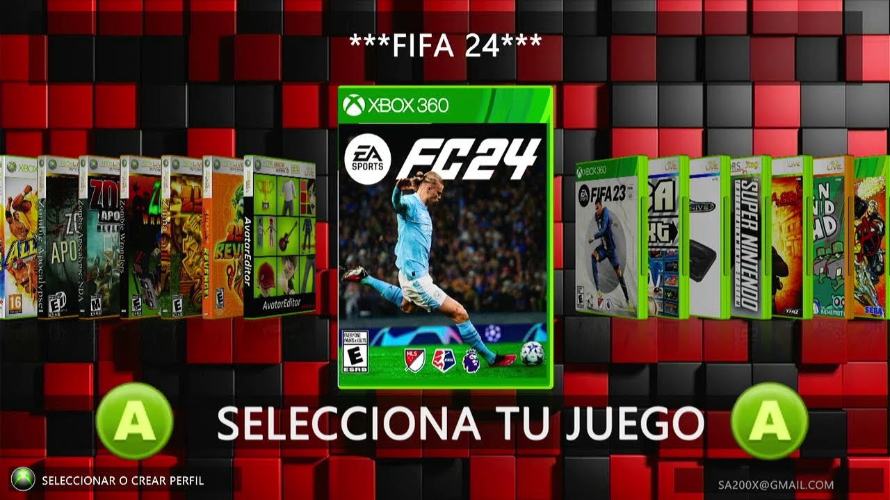 FIFA 24 PARA XBOX 360 RGH - YouTube