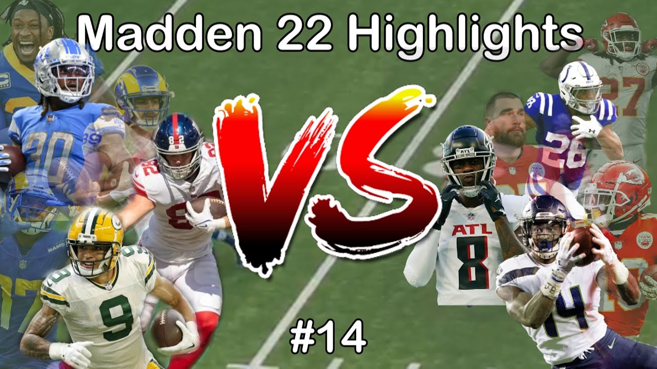 GOFF VS MAHOMES TYPE VIBES (PART 2) - Madden 23 Highlights #14 - YouTube