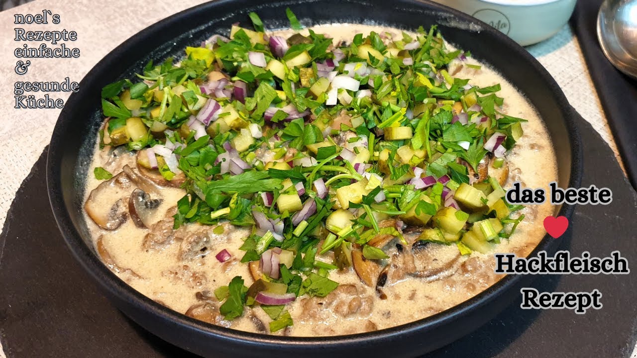 Unglaublich lecker das beste Hackfleisch Rezept schnell und einfach für ...