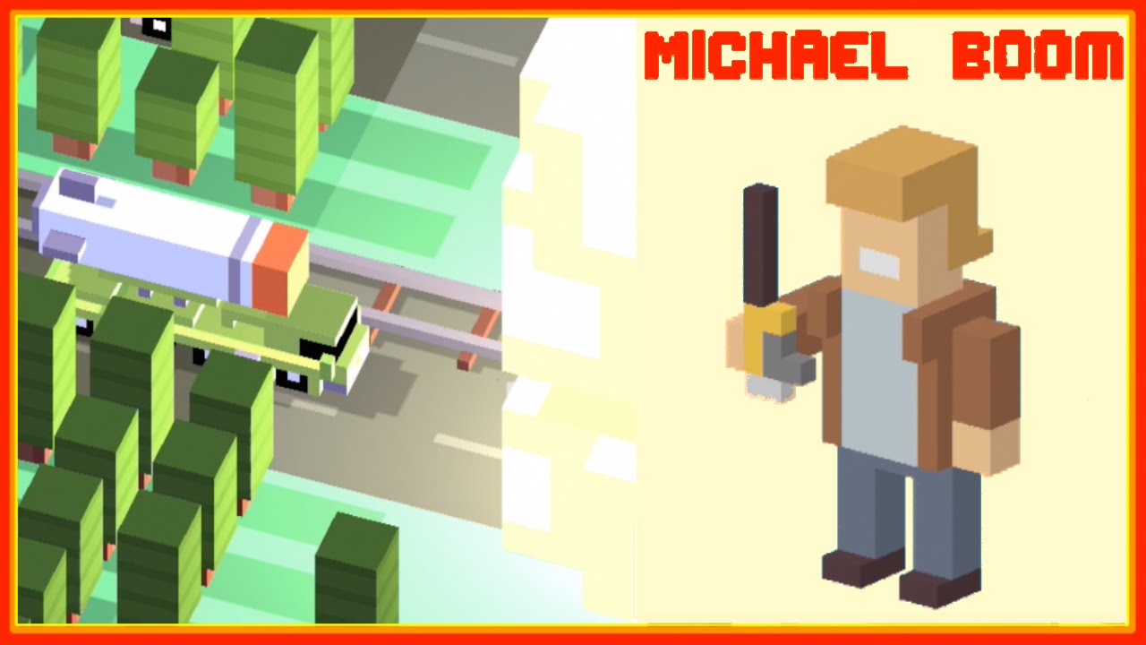 UNLOCK ☆ Michael Boom ☆ An EXPLOSIVE Crossy Road Spectacular! - YouTube