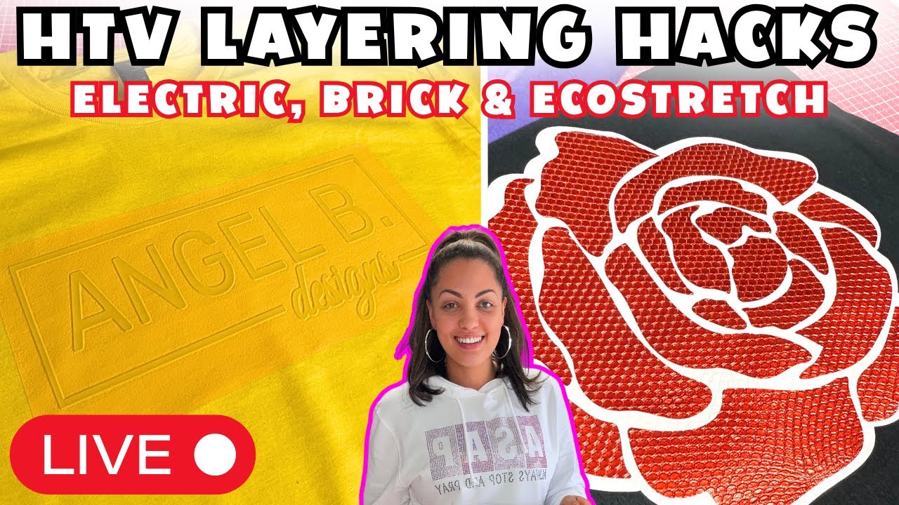 HTV LAYERING HACKS | SISER HTV FOR BEGINNERS - YouTube