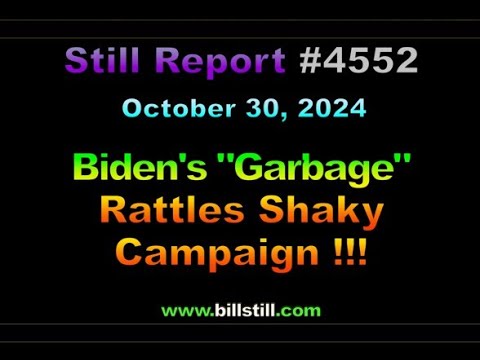 Biden’s “Garbage” Comment Rattles Shaky Campaign, 4552 - YouTube
