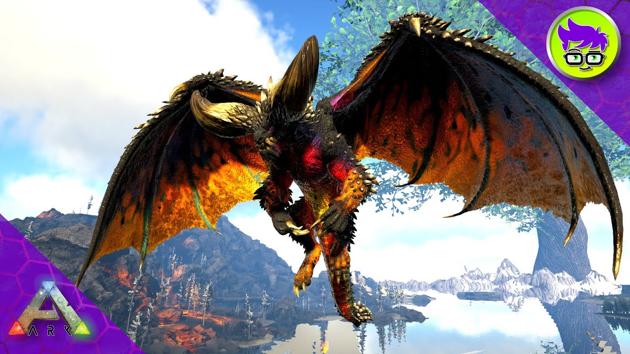 We Tamed Nergigante in Ark and ITS INSANE! - Ark Monster Hunter - Ark ...