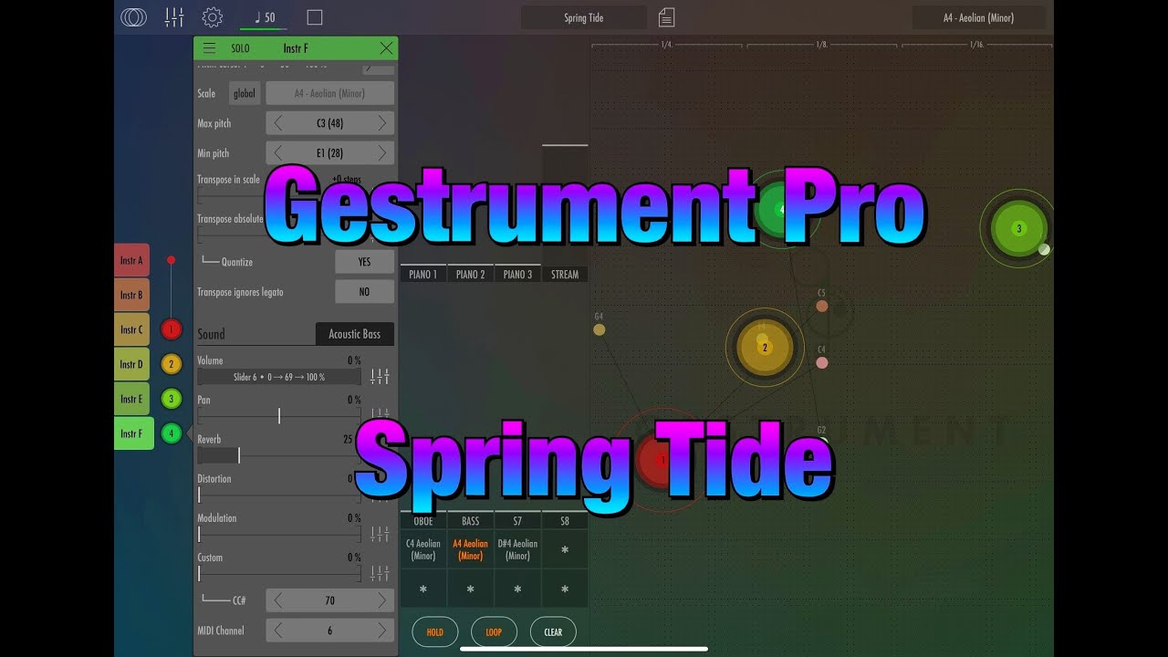 Gestrument Pro - Spring Tide - FULL Gestrument Pro Tutorial Coming Soon - iPad Demo - YouTube