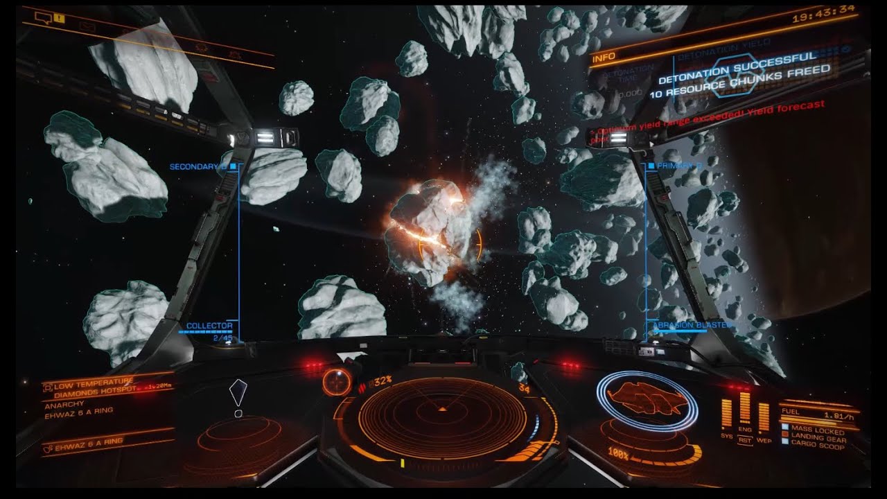 Deep Core Mining - Elite Dangerous - YouTube