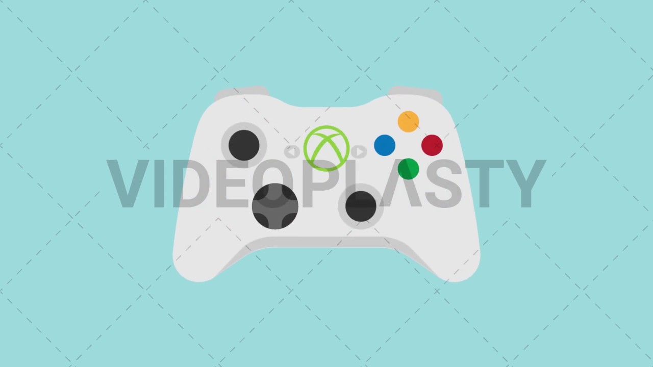Xbox Controller Icon Stock Animation [MOV & GIF] - YouTube