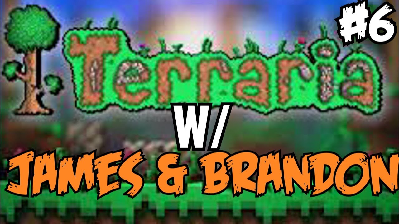 PIRANHAS IN PYJAMAS (Terraria w/ James & Brandon) - YouTube