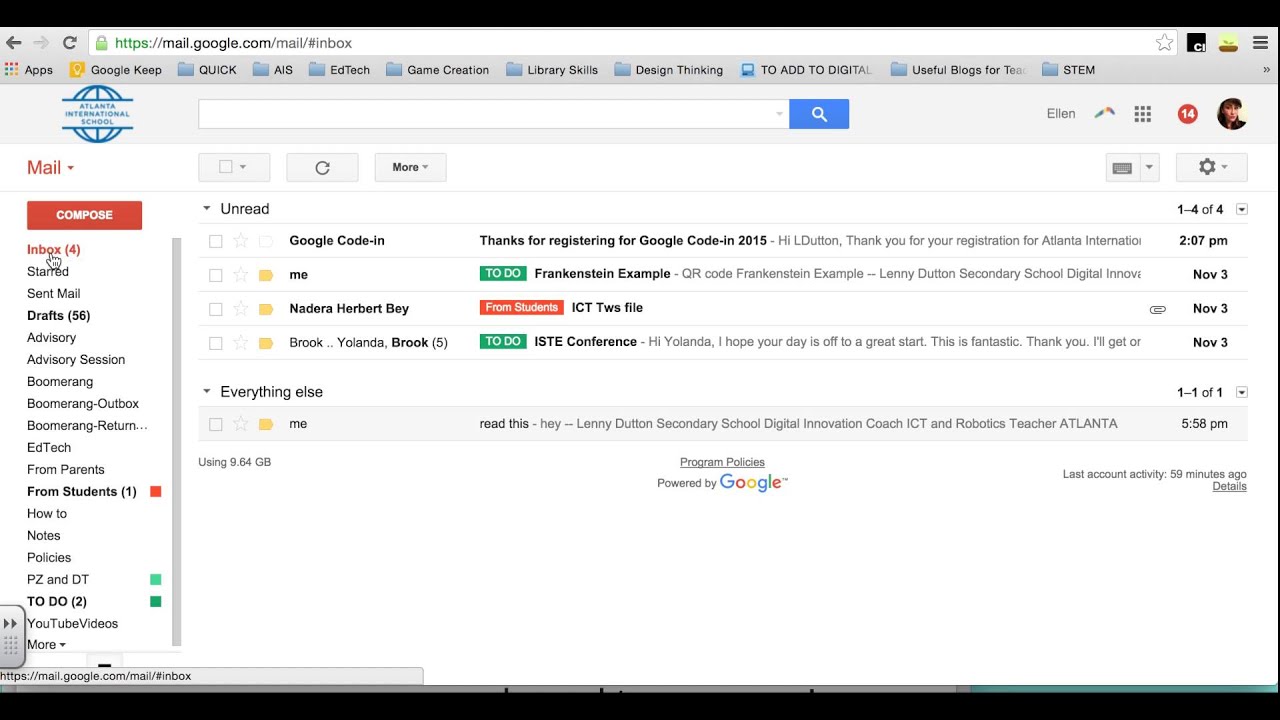 Gmail Color Coding Labels - YouTube