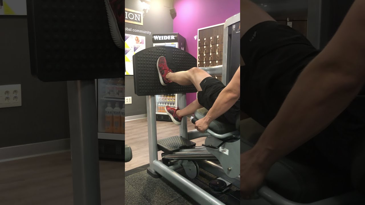 PRENSA A UNA PIERNA SENTADO || MagmoFit - YouTube