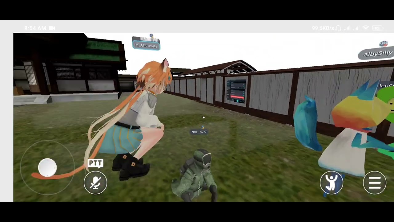 Playing VRChat Android (beta) on potato phone | Download link in ...