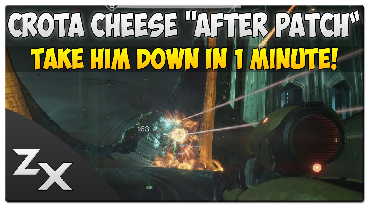 Destiny | Crotas End "Crota Cheese!" *After Patch* Non-Stop ...