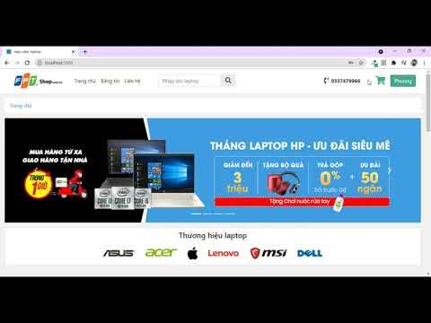 Laptop Saling Website demo - YouTube