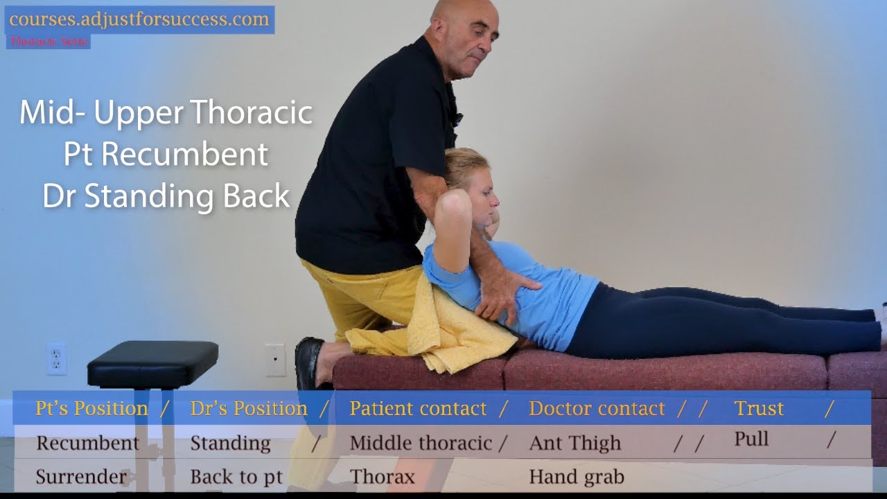 Mid- Upper thoracic Patient Recumbent - YouTube