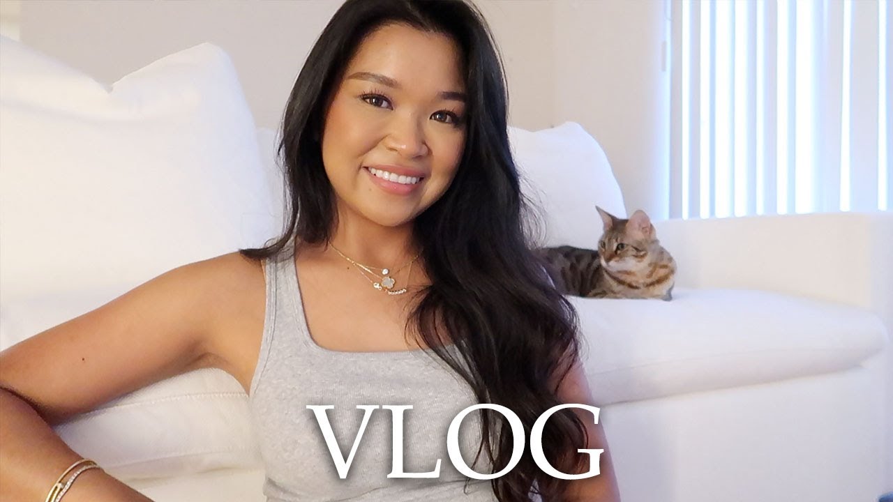 VLOG | WE MOVED BACK TO LA, OUR NEW APARTMENT, & WHAT I SPENT ON A TRAVEL/MOVING WEEK!! - YouTube