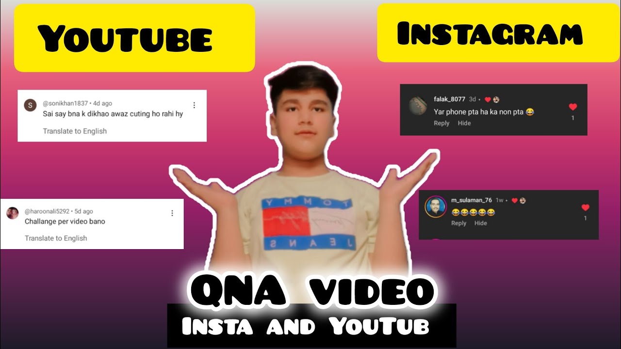 QNA YouTube and Instagram - YouTube