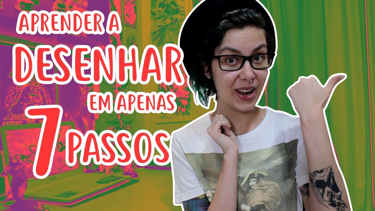TUTORIAL INFALÍVEL PARA APRENDER A DESENHAR TUDO | APRENDA DESENHAR HOJE