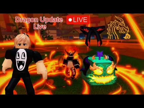 Blox Fruit Live 🔴Draco Race V4 🐉 Dragon Rework Update 24 - YouTube