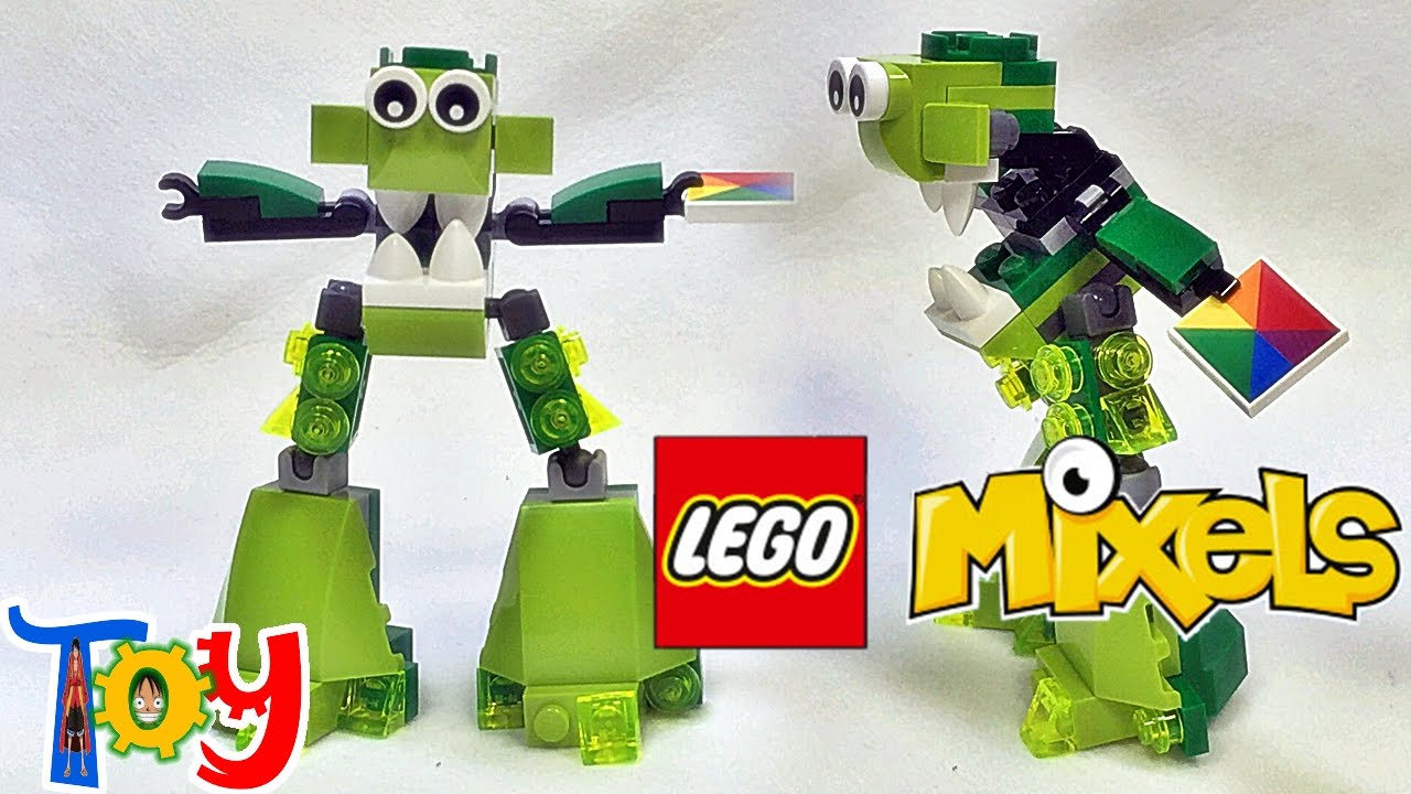 레고 믹셀 거글 41549 글롭코프 부족 시즌6 조립 리뷰 Lego Mixels Gurggle glorp corp Series ...