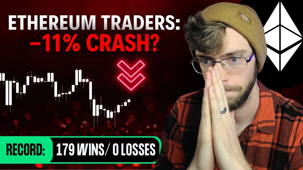 Ethereum To CRASH -11% Before...? (179 WINS, 0 Losses!) | ETH Price ...