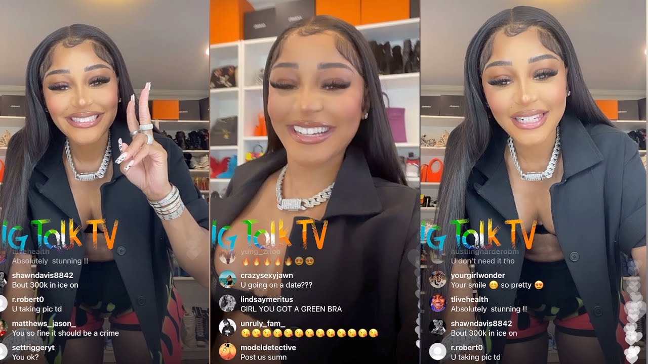 Jai Nice Shows Off Outfit & Closet | IG Talk TV - YouTube