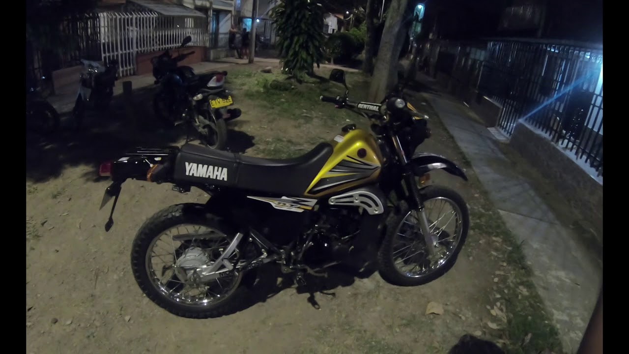 Yamaha DT 125 cc Especial Dorado - YouTube