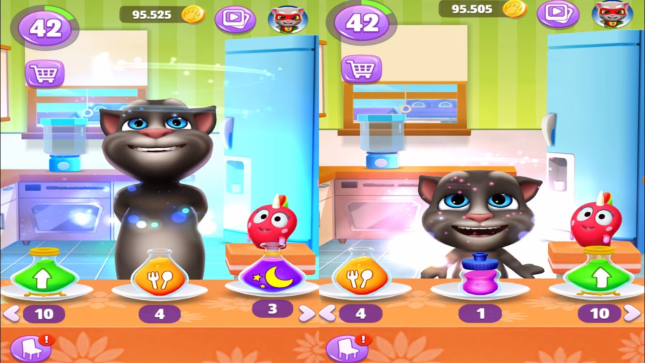 Max Potion Vs Hungry Potion Vs Energy Potion Vs Baby Potion | My ...