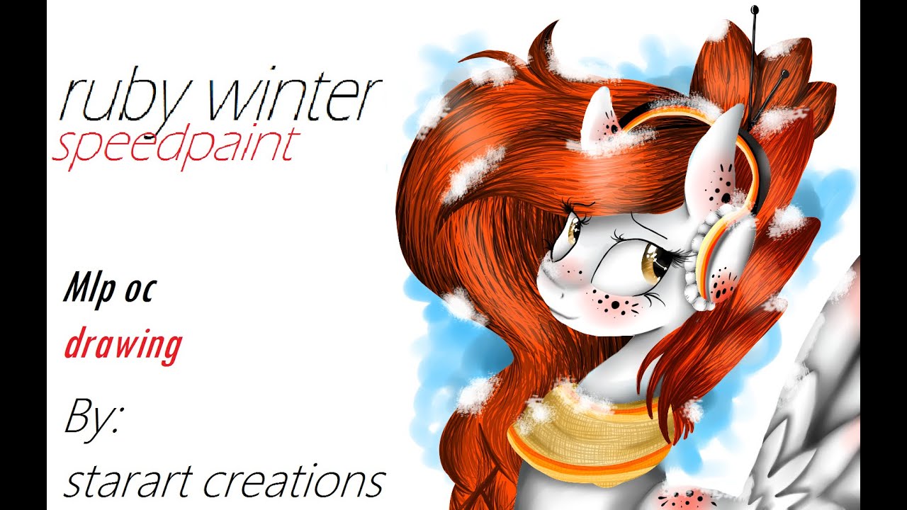 Ruby Winter Speedpaint - YouTube