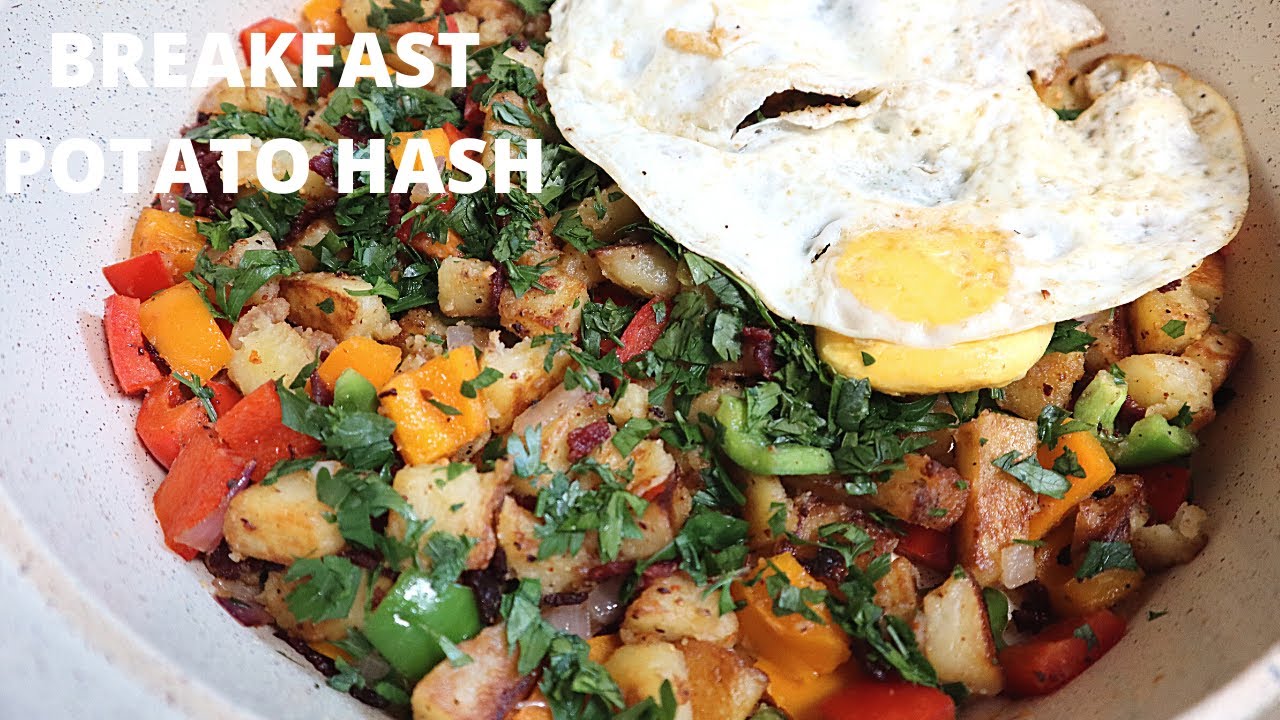 How to make a delicious breakfast potato hash. - YouTube