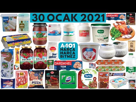 A101 30 OCAK 2021 CUMARTESİ || TEMİZLİK VE GIDA ÜRÜNLERİ || A101 AKTÜEL ÜRÜNLER | (A101 İndirimleri)
