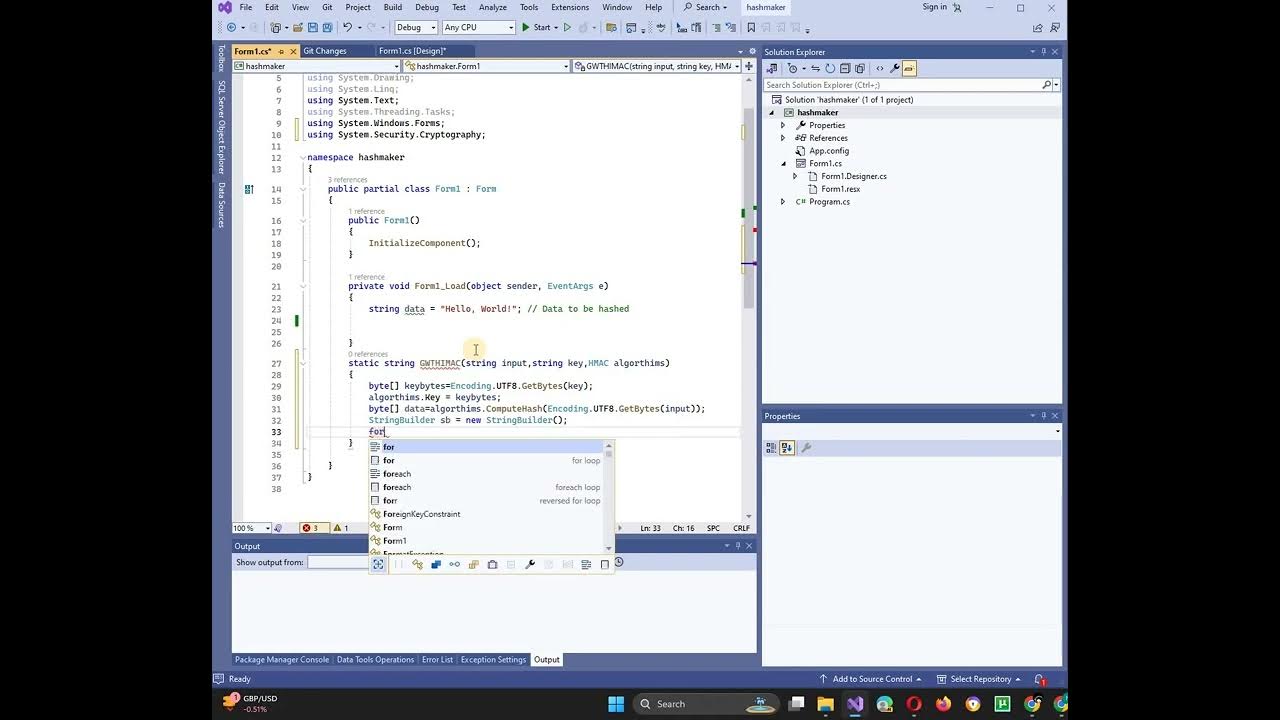 Enhanced Data Protection in C#: Implementing HMAC-SHA256 - YouTube
