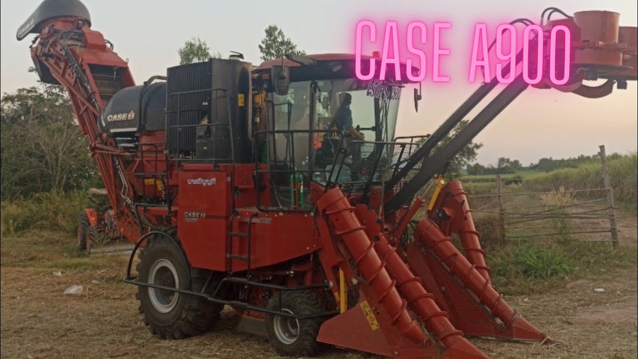 ใหม่แกะกล่อง รถตัดอ้อย case a9000 ปีแรกกับทีมงานไร่กิติรุ่งเรือง #รถตัด ...