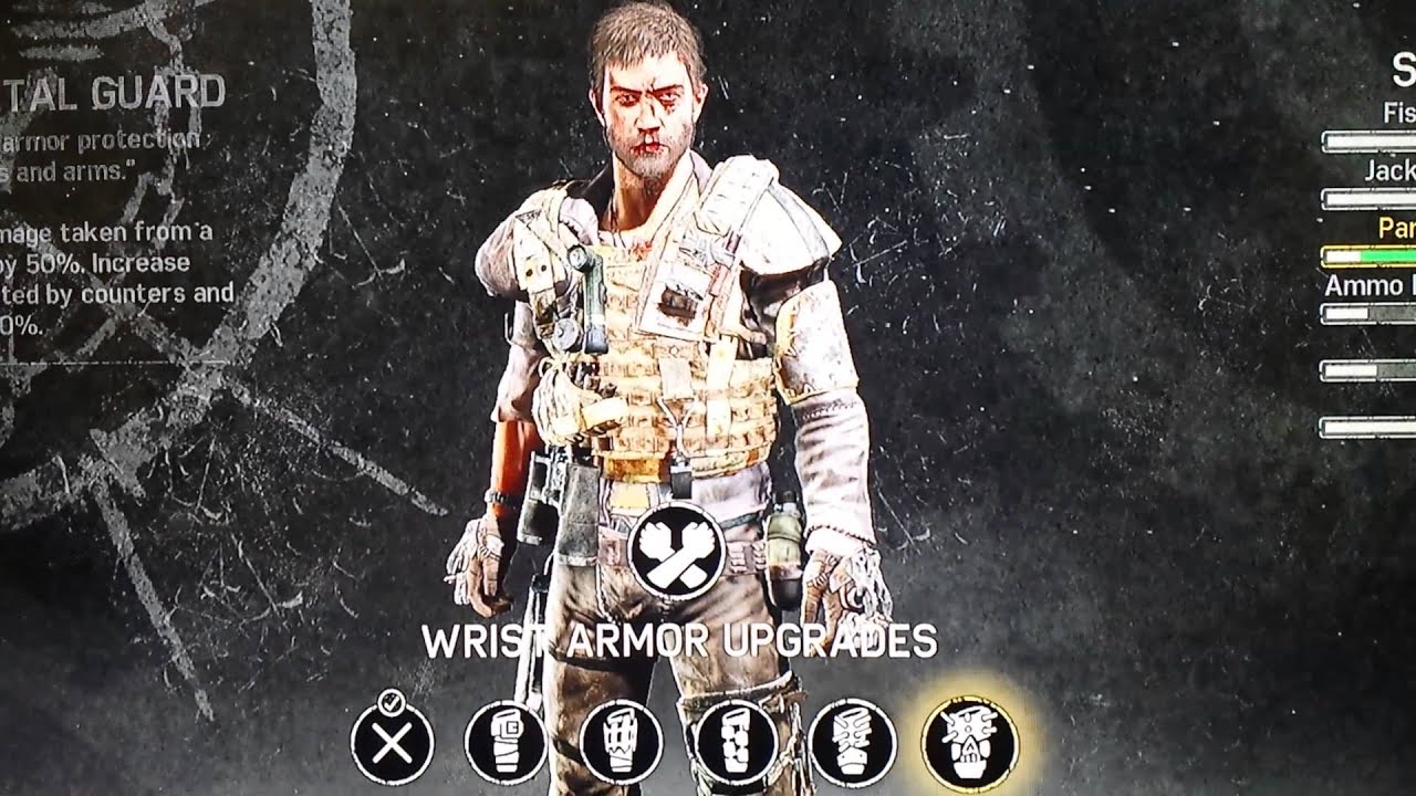 Mad Max Game maxed out max upgrades transformation - YouTube