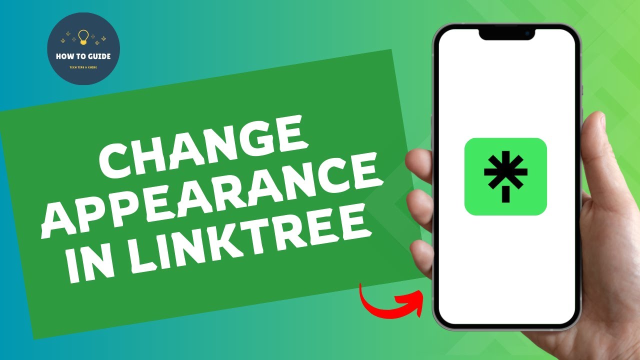 How to Edit Linktree Appearances (2024) | Change Appearance on Linktree ...