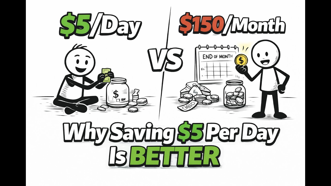 Why Saving $5 Per Day Is More Effective Than Saving $150 Once a Month ...
