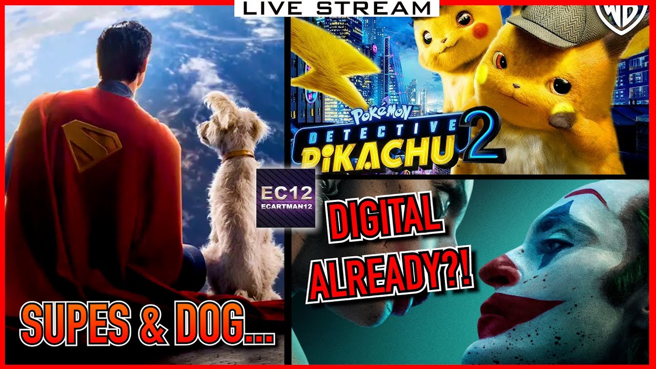 Superman & Krypto! Detective Pikachu 2 Movie! | Joker 2 Hits Digital ...