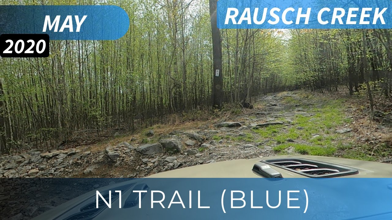 Rausch Creek N1 (Blue) Trail Re-Opening Covid Weekend - YouTube