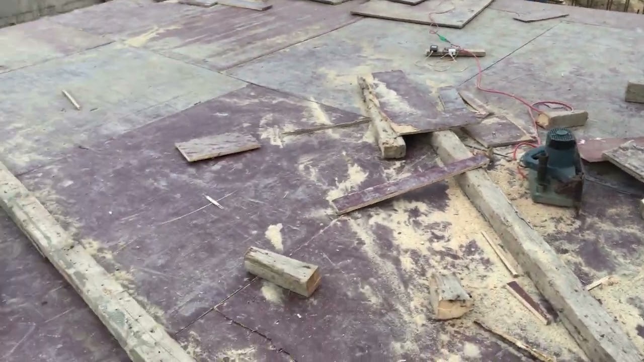 NEW WALL CONCRETE WORK SHATTERING - YouTube